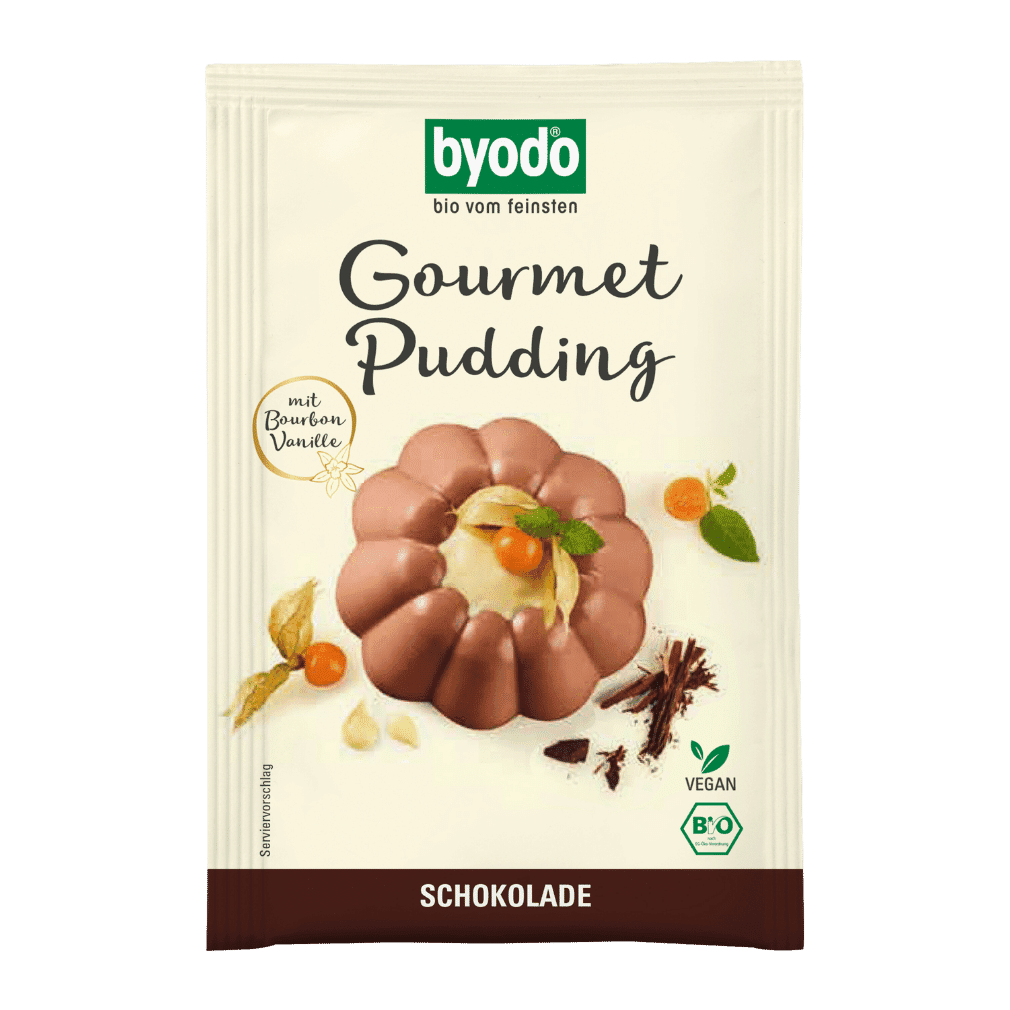 Kaufe jetzt BYODO Gourmet-Pudding Schoko 36g – Auwald Bio
